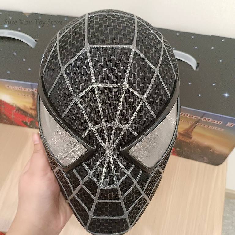 Tobey Maguire Spider-Man Maske mit 3D-Face Shell & Linsen im Kanton ...