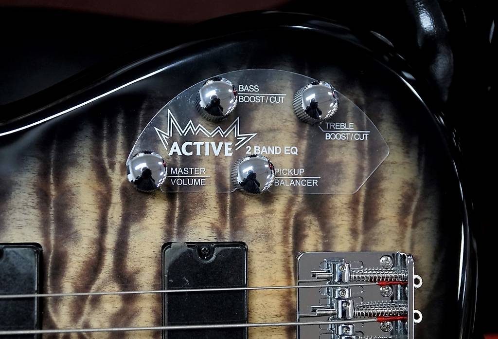 E-Bass 5-String Cort Action V Deluxe in Grey Burst Cantone Basel ...