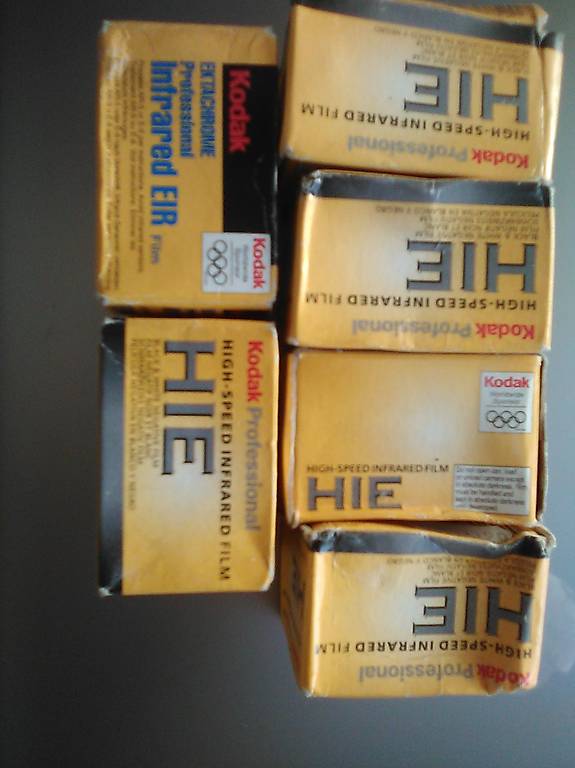 analoge infrarot Filme Kodak HIE EIR aerochrome im Kanton Bern - tutti.ch