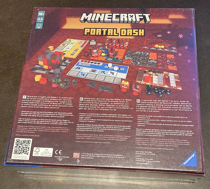 Minecraft Portal Dash - Ravensburger Familienspiel im Kanton Aargau ...