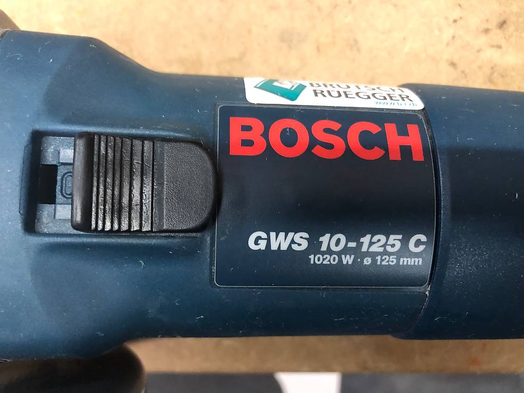 Bosch-Winkelschleifer GWS 10-125 C im Kanton Zürich - tutti.ch