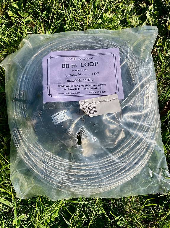 Funkantenne Kurzwelle HARI 80m Loop Antenne Neu im Kanton Bern - tutti.ch