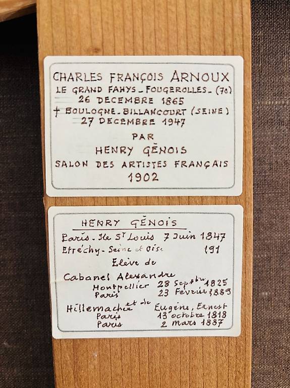 Henri Génois - Portrait Paris Salon 1902 im Kanton Uri - tutti.ch