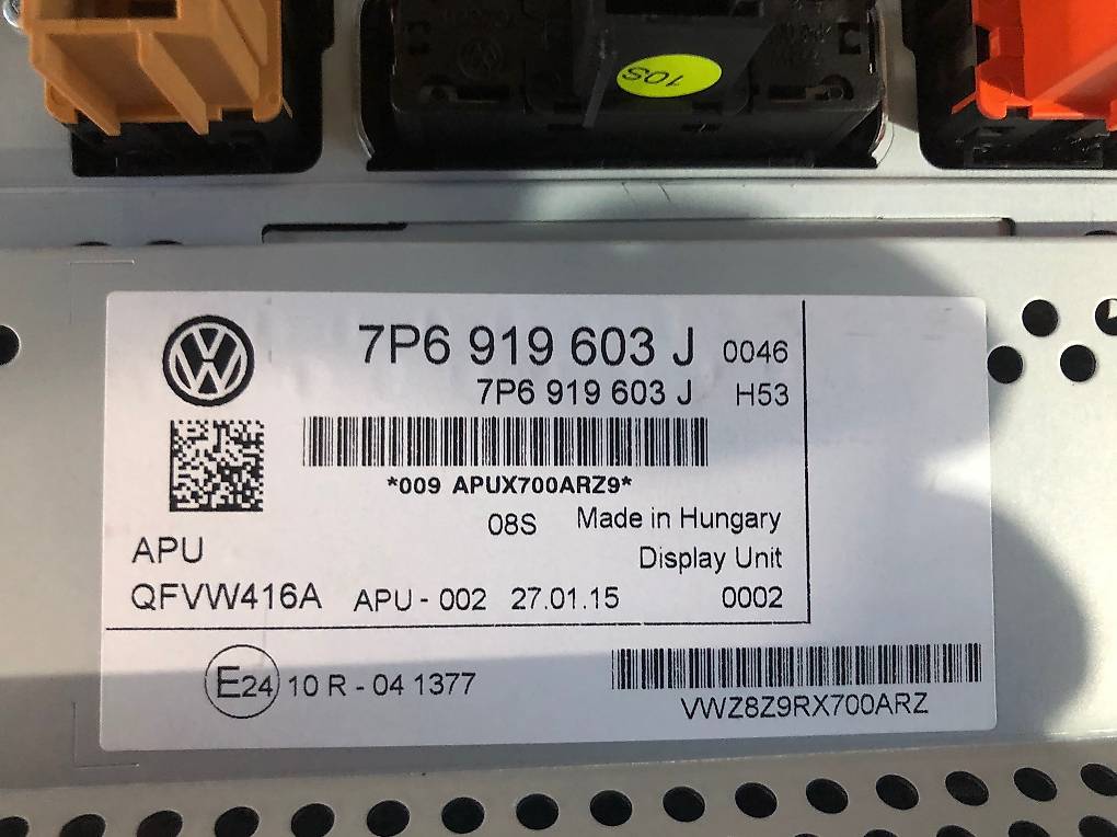 7P6 919 603 J Navigation Display VW Tuareg im Kanton Luzern - tutti.ch