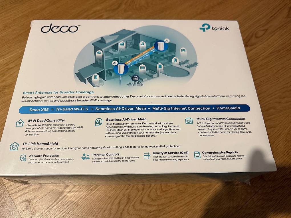Deco x95 (2-pack) AX7800 Tri-Band Mesh Wi-Fi 6 System im Kanton Zürich ...