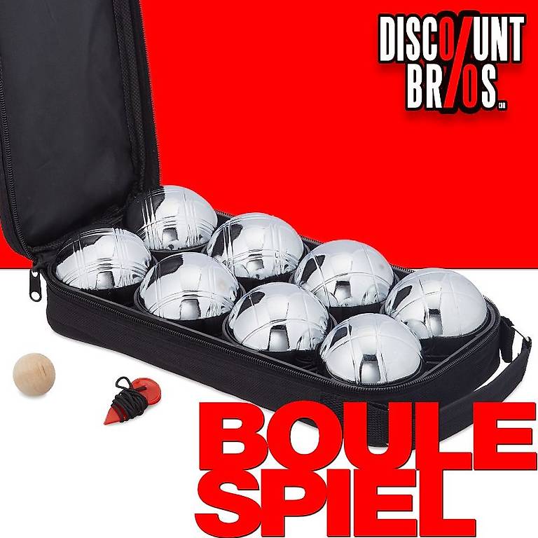 BOCCIA Pétanque BOULE SPIEL mit 8 Boulekugeln im Set im Kanton Zürich ...