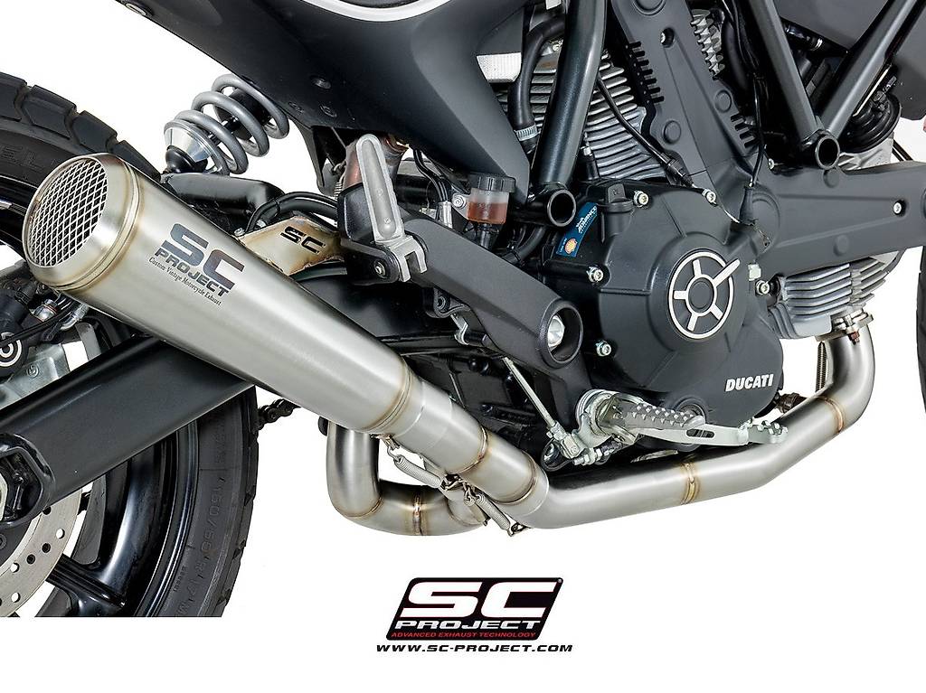 SC Project Auspuff Luftfilter & AFM für Ducati Scrambler SCR Canton ...