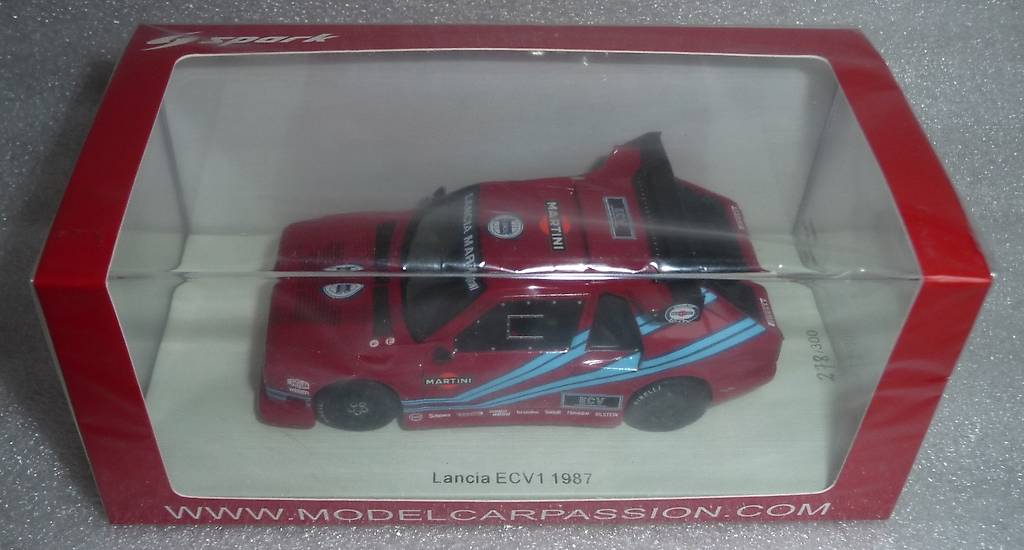 Martini Lancia ECV 1 1987 SPARK SP371 n/ ECV 2 Bizarre! im Kanton Zürich - tutti.ch