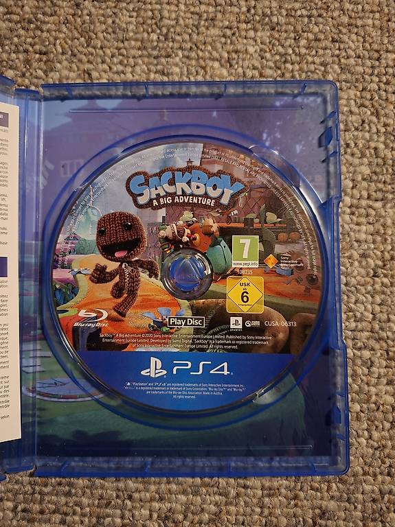 Sackboy: A Big Adventure Kostenloses PS5-Upgrade! im Kanton Aargau ...