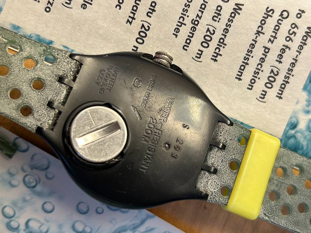 Swatch Scuba 200 CAPTAIN NEMO von 1991 im Kanton Zürich - tutti.ch