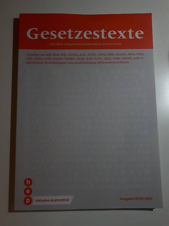 Gesetzestexte für den allgemeinbildenden Unterricht im Kanton Zürich ...