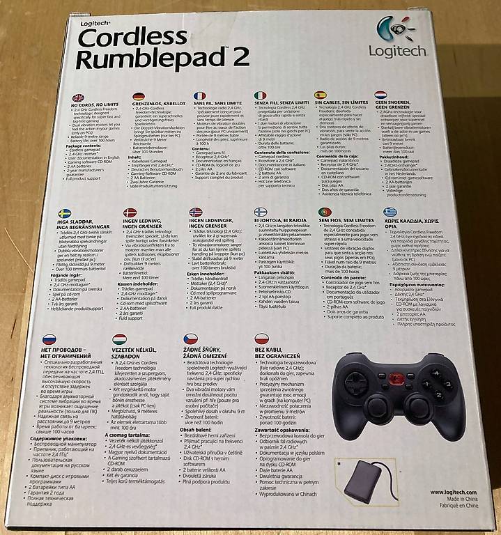 Logitech Cordless Rumblepad 2, USB im Kanton Basel-Landschaft - tutti.ch