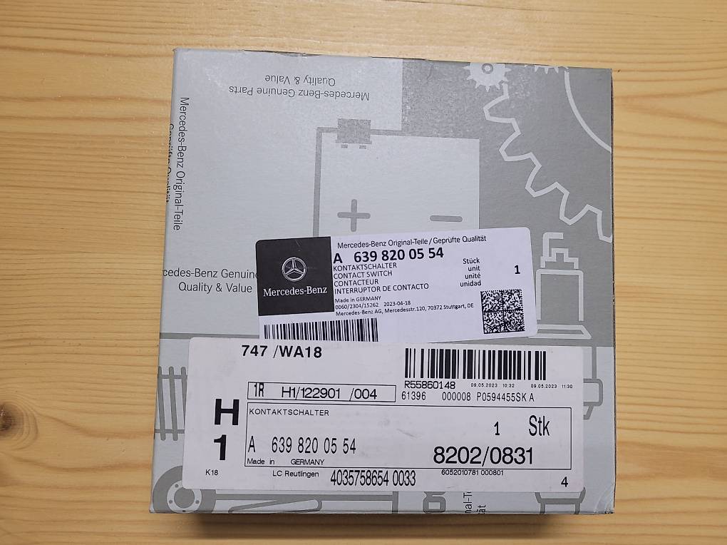 MB Viano, Vito: Leiste + Schalter elekt. Schiebetür li.+re. im Kanton ...