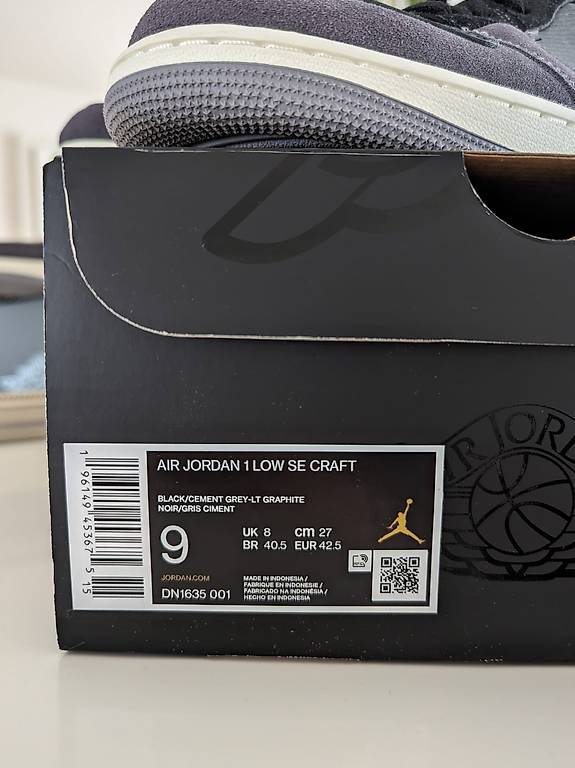 Nike Air Jordan 1 Low SE Craft Inside Out Gr. 42.5 (Neu) im Kanton St ...