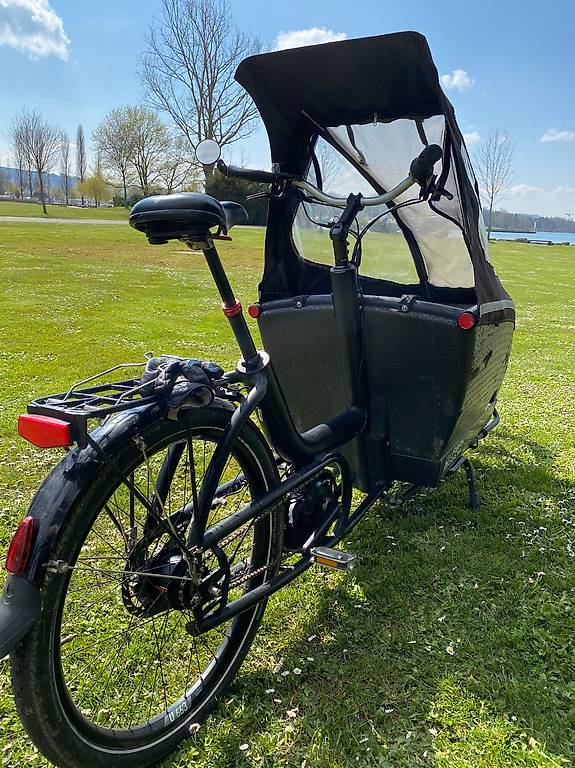 E-Bike-Cargo-Akku reicht für 220km-Mid Drive-8Gang-Sitzbank im Kanton ...