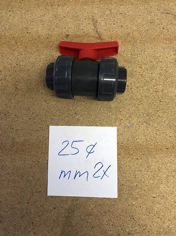 PVC Kugelhahn 25 mm neu - tutti.ch
