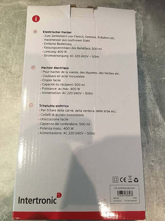 Food Chopper Intertronic im Kanton Thurgau - tutti.ch