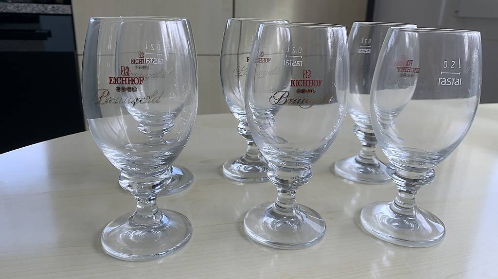 Eichhof Braugold Gläser 0,2 Liter - 6 Stück im Kanton Luzern - tutti.ch