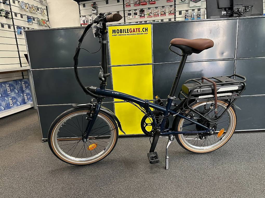 BTWIN e fold 500 electric folding bike blue Canton Zurich - tutti.ch