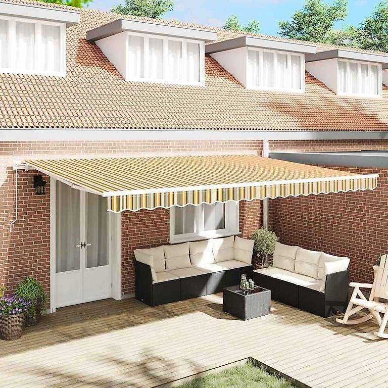 Wunderschöne Terrasse Markise 500 X 250 Cm Bild