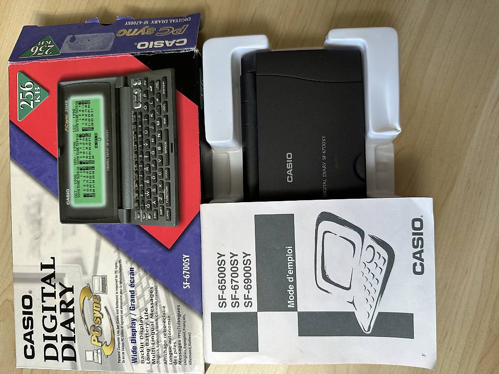 Casio DIGITAL DIARY SF-6700sY Vintage im Kanton Zürich - tutti.ch