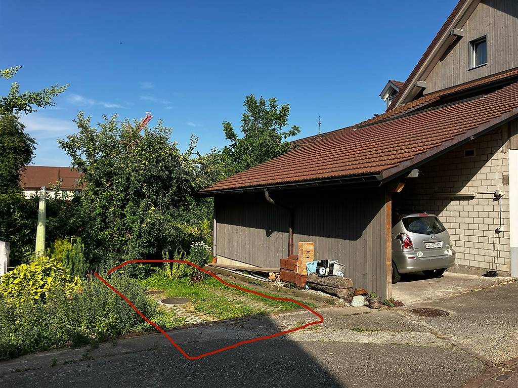 Aussenabstellplatz 6.5m x 2.8m im Kanton Aargau mieten - tutti.ch