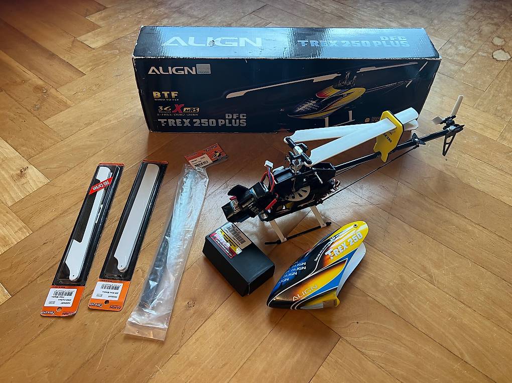 Hélicoptère Align T-Rex 250 DFC Plus - Version BTF Spektrum Canton Vaud - tutti.ch