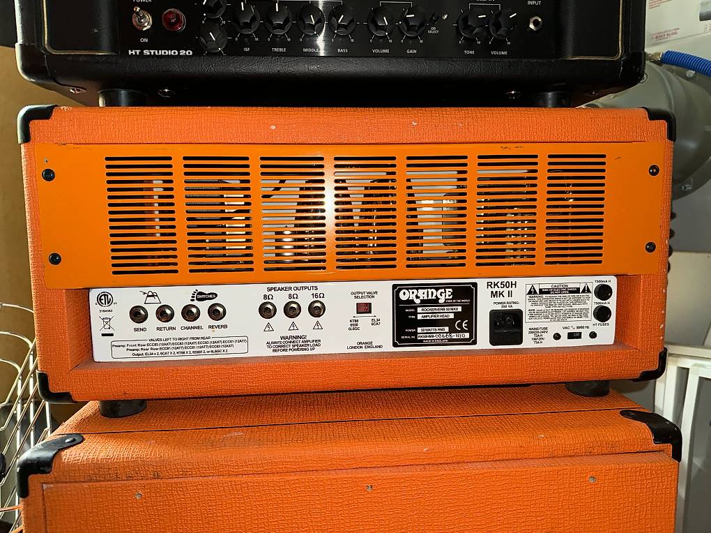 Gitarrenverstärker - Orange Rockerverb 50 MK2 - Amplifier im Kanton ...