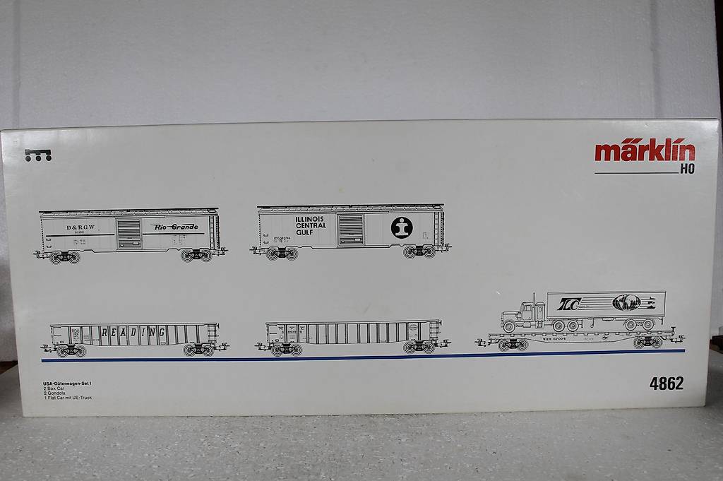 Märklin 4862 USA Güterwagen Set Canton Saint-Gall - tutti.ch