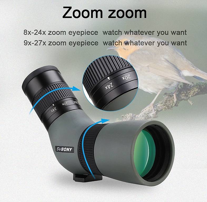 SVBONY 8-24x50/9-27x56 Spektiv Birding Teleskop Monokulare im Kanton ...