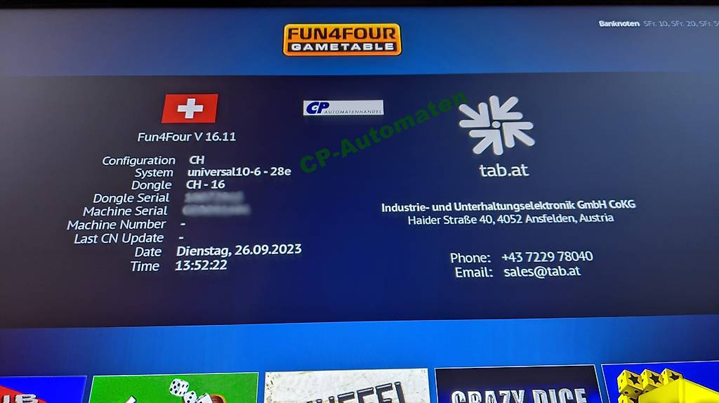 TAB Fun4Four Mini - Schweizer Ausführung - Modell 2024 - Neu im Kanton ...
