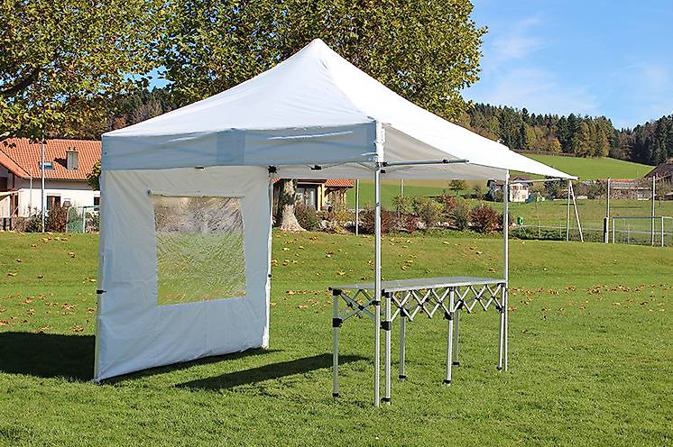 Pavillon pliante 3x3 toit PVC tonnelle Chapiteau reception im Kanton ...