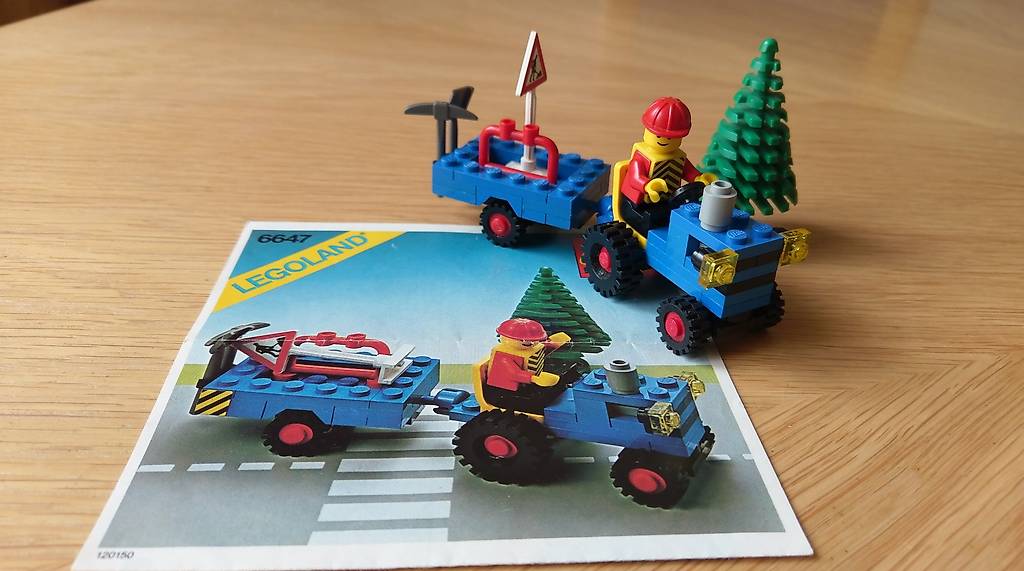 LEGO 6647 Abschlepp Traktor mit Anleitung im Kanton Zug - tutti.ch