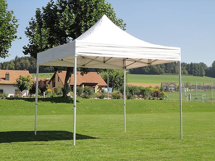 Gardeko tente pliante 3x3 toit PVC tonnelle pavillon pliante im Kanton ...