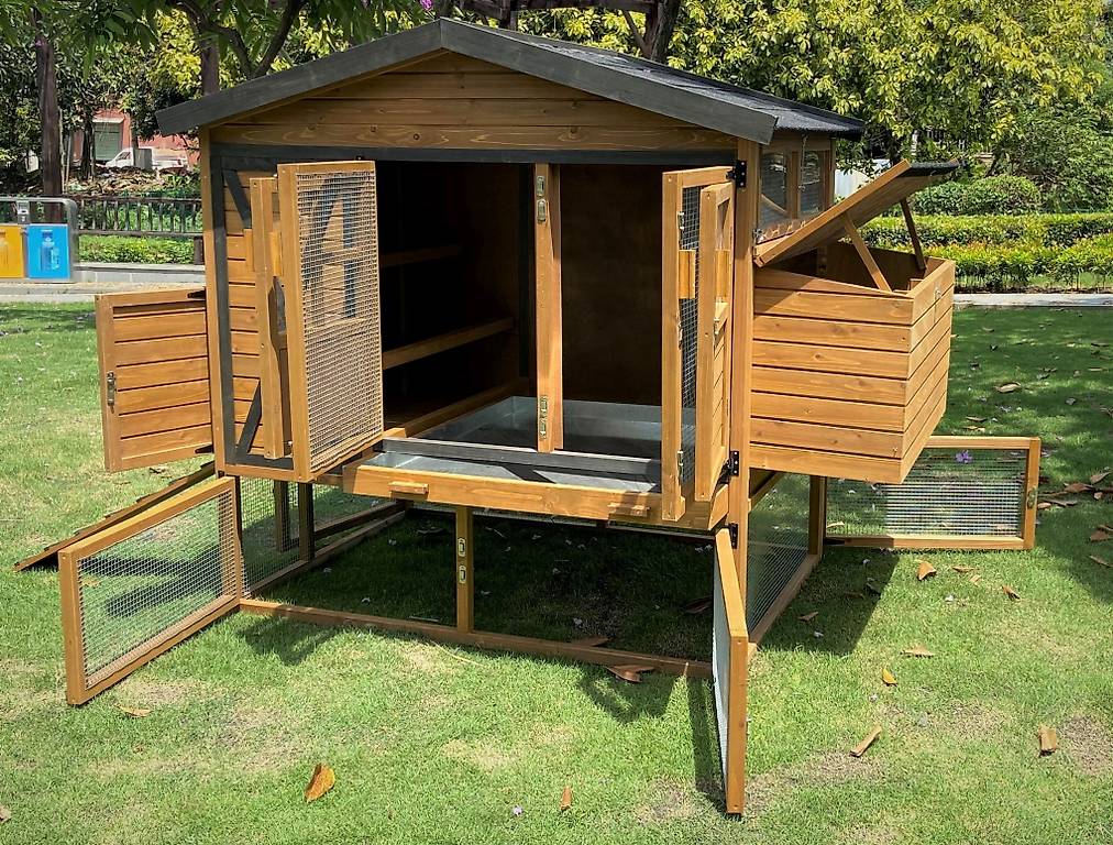 ISOLIERTER Hühnerstall Entenstall Gänsestall Hasenstall mass im Kanton ...