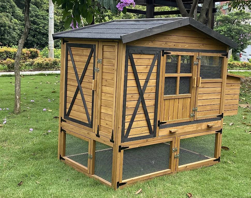 ISOLIERTER Hühnerstall Entenstall Gänsestall Hasenstall mass im Kanton ...