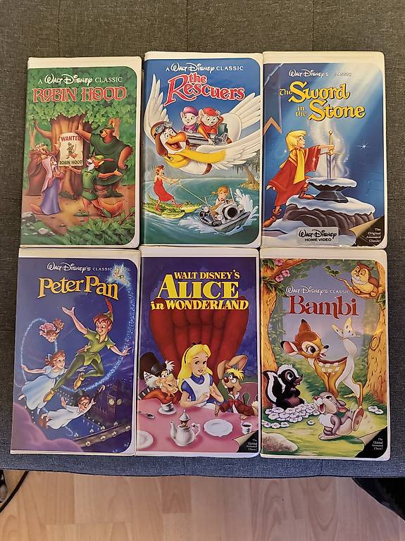 vhs walt disney black diamond 300.- fr. im Kanton St. Gallen - tutti.ch