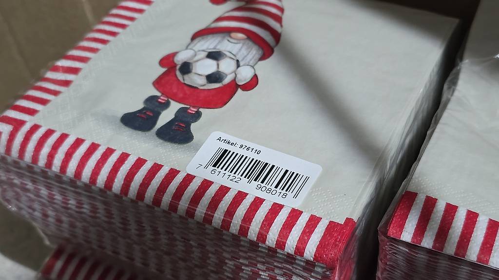 300 Servietten - Fussball Wichtel ( 6 x 50 Stück ) im Kanton Zürich ...