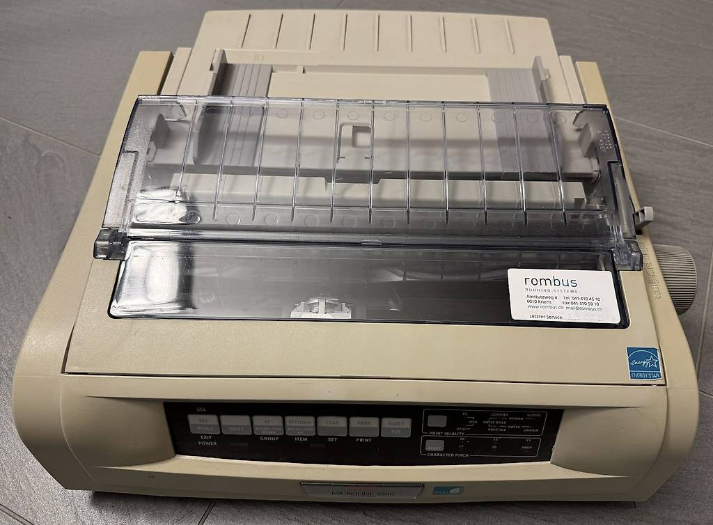 Oki Microline 5590 eco 24 Pin Nadeldrucker im Kanton Graubünden - tutti.ch
