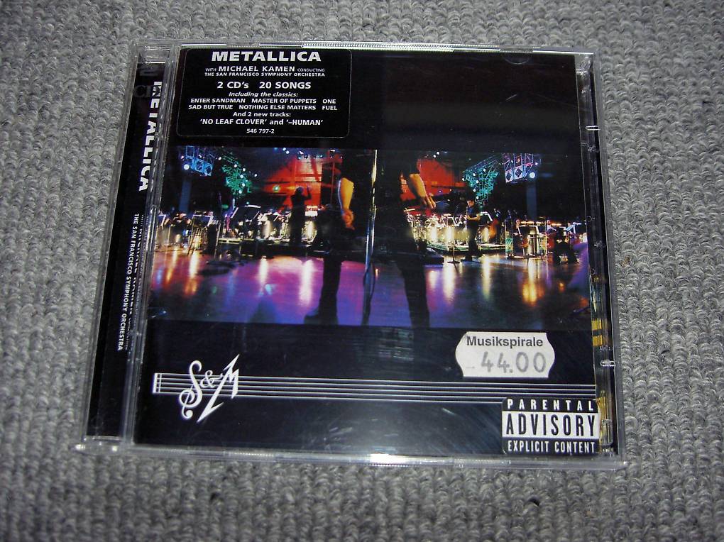 Doppel CD "METALLICA-Live" im Kanton Aargau - tutti.ch