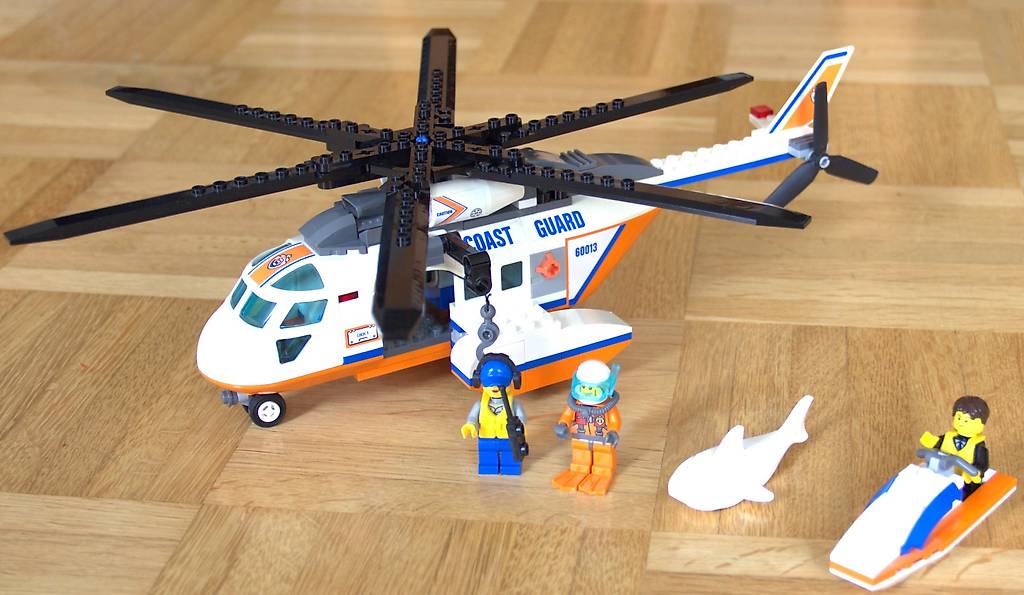 Lego city - Hubschrauber der Küstenwache (60013) im Kanton Aargau ...