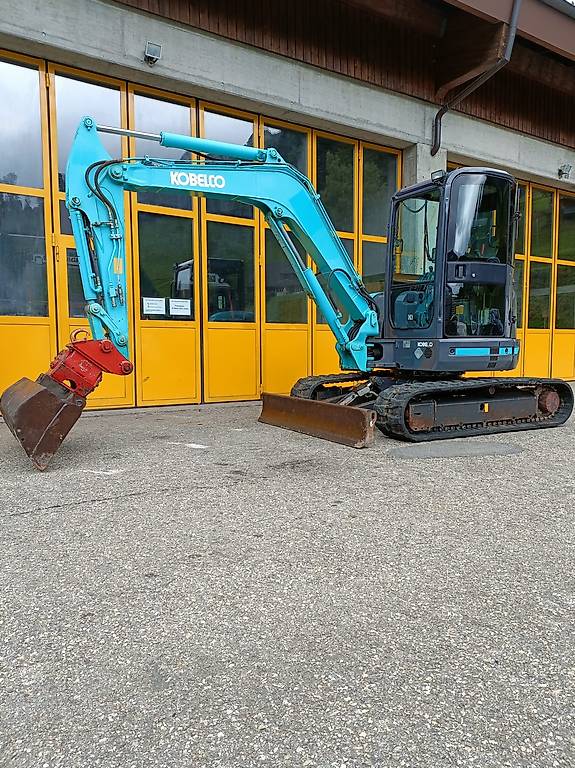 Bagger 5t Kobelco SK50 SR3 mit 739h ! Cantone Lucerna - tutti.ch