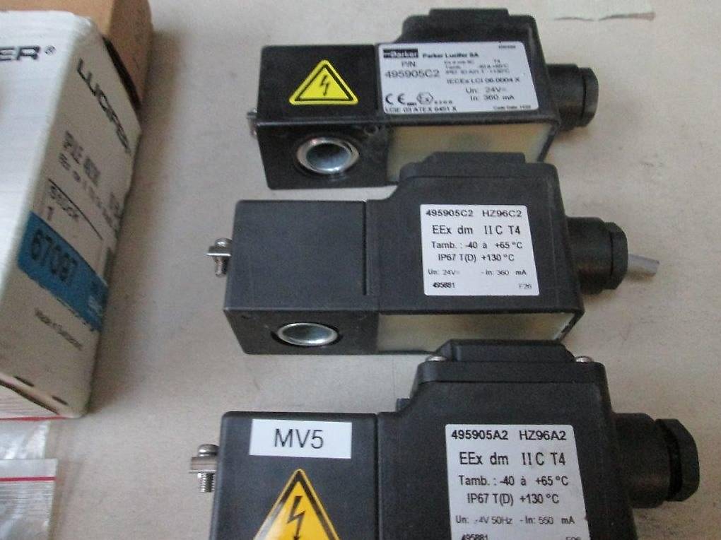 Diverse Spulen Parker Lucifer und Joucomatic zu MV (951-H) im Kanton St ...