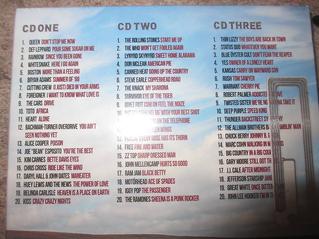 3 CD-Box Rock Sampler "The Hairy Bikers Road Trip" Neu im Kanton Basel ...