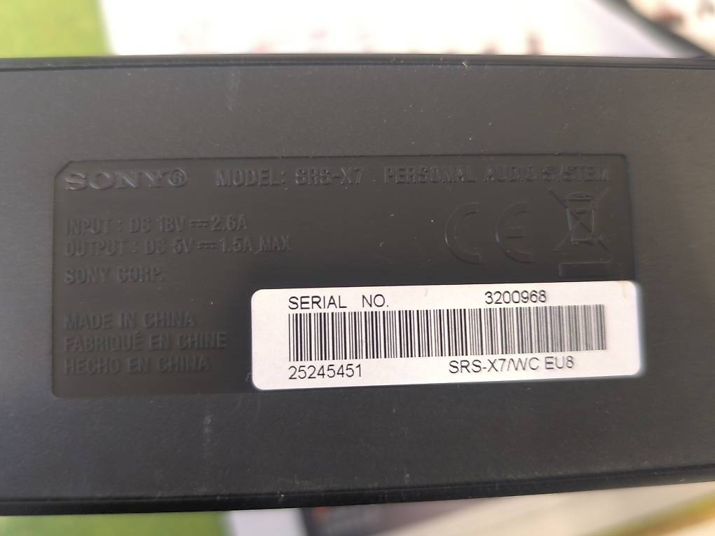 Sony SRS-X7 Bluetooth Lautsprecher im Kanton Zürich - tutti.ch