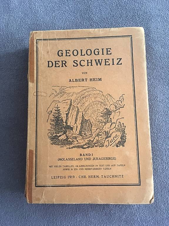 Albert Heim: Geologie der Schweiz (1919) im Kanton Zürich - tutti.ch