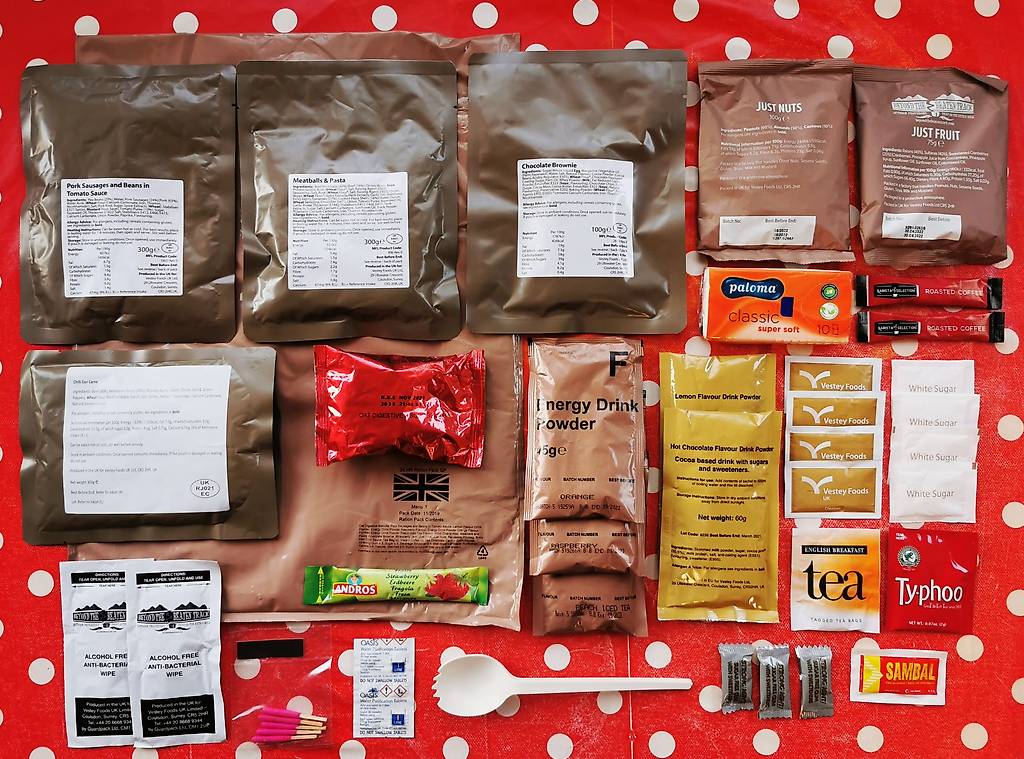 Original UK Operational 24h Ration Pack 2027 2026 (MRE) im Kanton ...