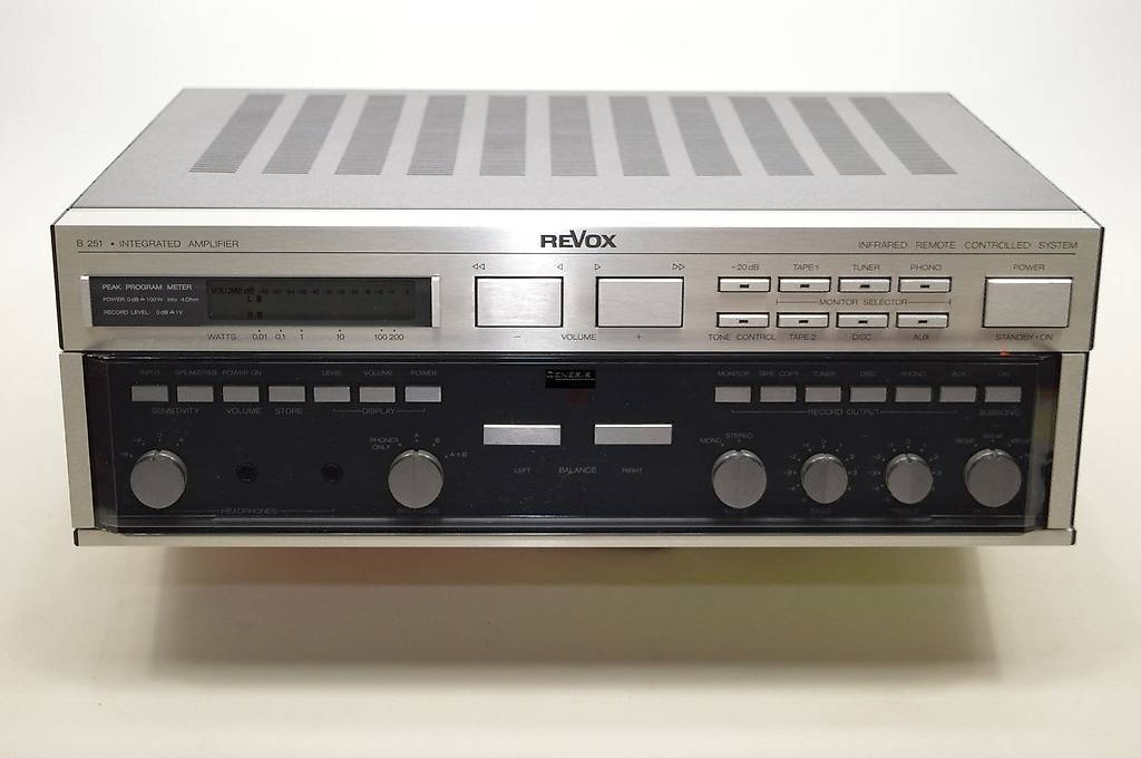 Revox B251 Vollverstärker - 2 x 300 Watt Impulsleistung! im Kanton ...