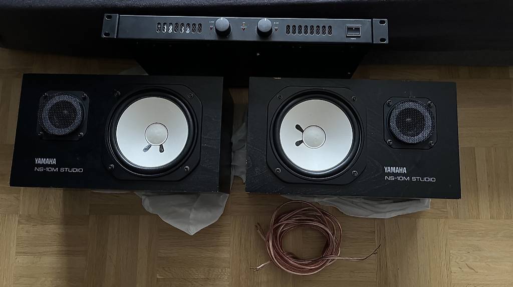 Yamaha NS10 Studio Lautsprecher incl. Endstufe, Canton Zurich - tutti.ch