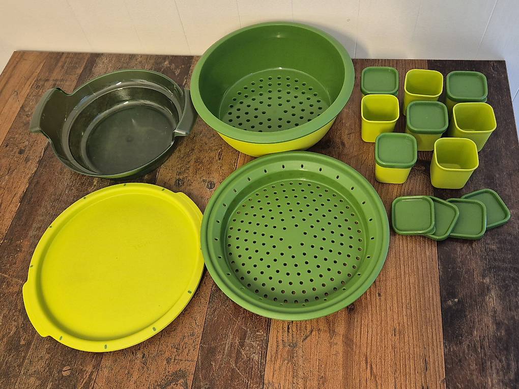 Tupperware MicroGourmet 101° NEU Dampfgarer mit 4 Rezeptb. im Kanton ...